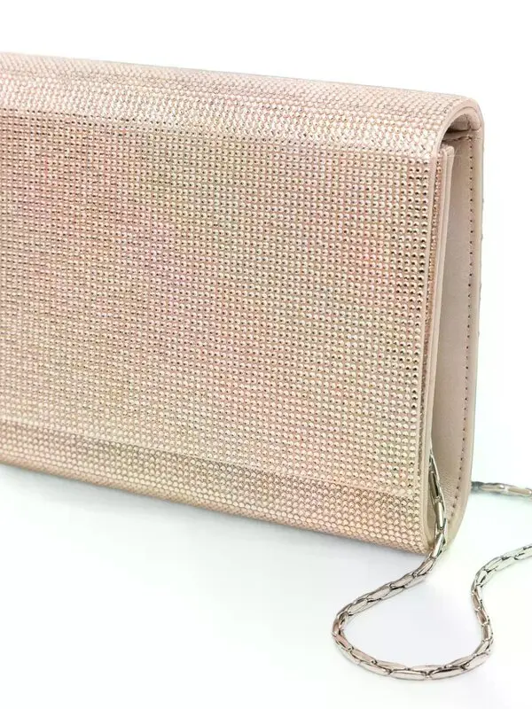 Rene Caovilla Crystal-embellished Clutch Bag