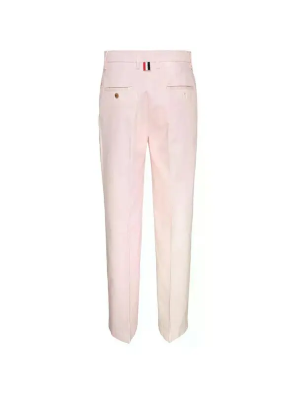 Thom Browne Rwb Stripe Pressed-crease Trousers