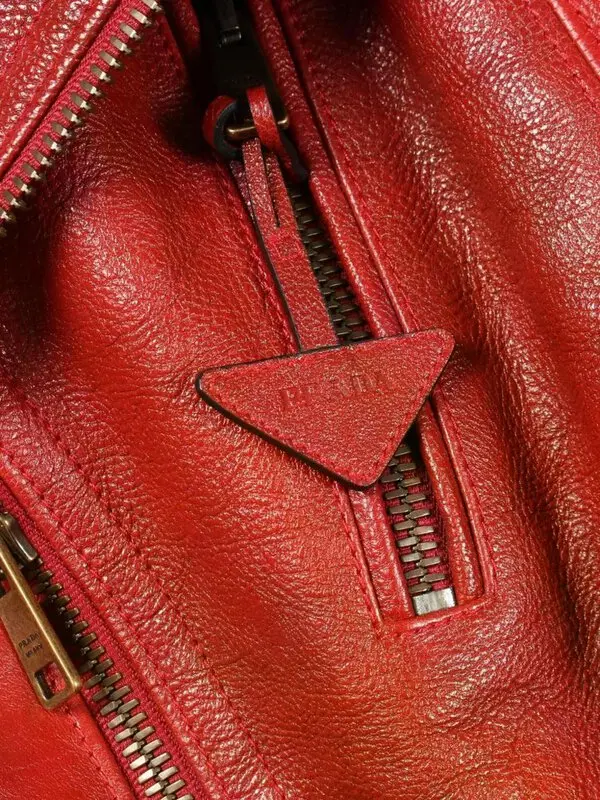 Prada 2010s Leather Jacket