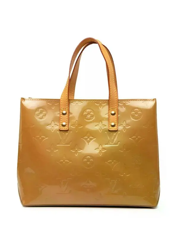 LOUIS VUITTON 2005 Monogram Vernis Reade Pm Handbag - Neutrals