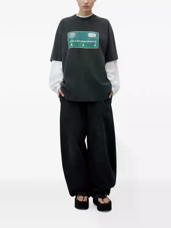 Alexander Wang Street Sign Graphic T-shirt