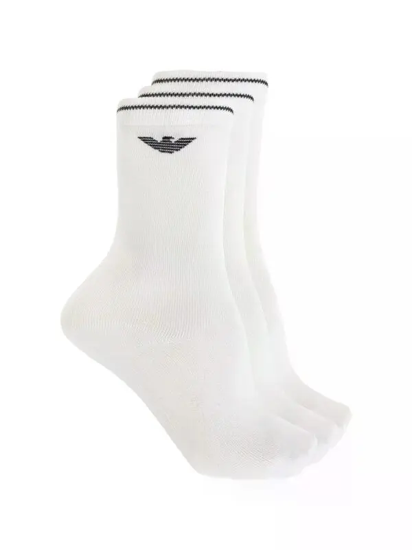 Emporio Armani Logo-intarsia Socks