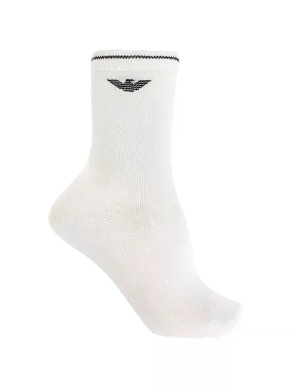 Emporio Armani Logo-intarsia Socks