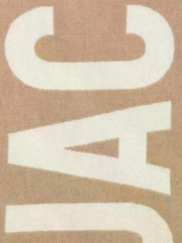 Jacquemus Logo-intarsia Fringed Scarf