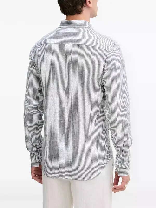 Michael Kors Striped Linen Shirt