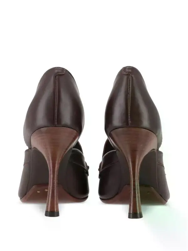TOD'S Whipstitch-detail Heeled Pumps