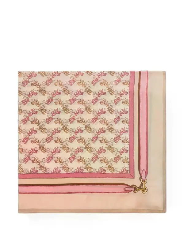 COACH Horse And Carriage Scarf - Neutrals