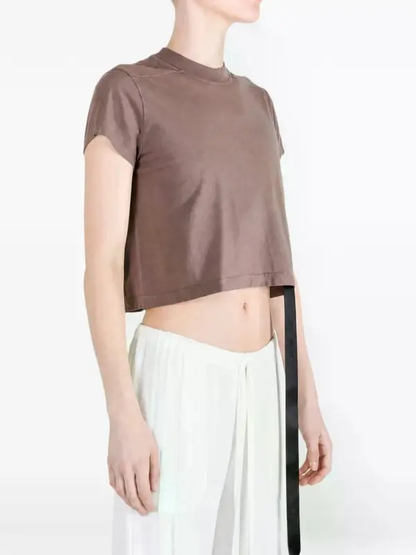 Rick Owens Hanging-strap Cropped T-shirt