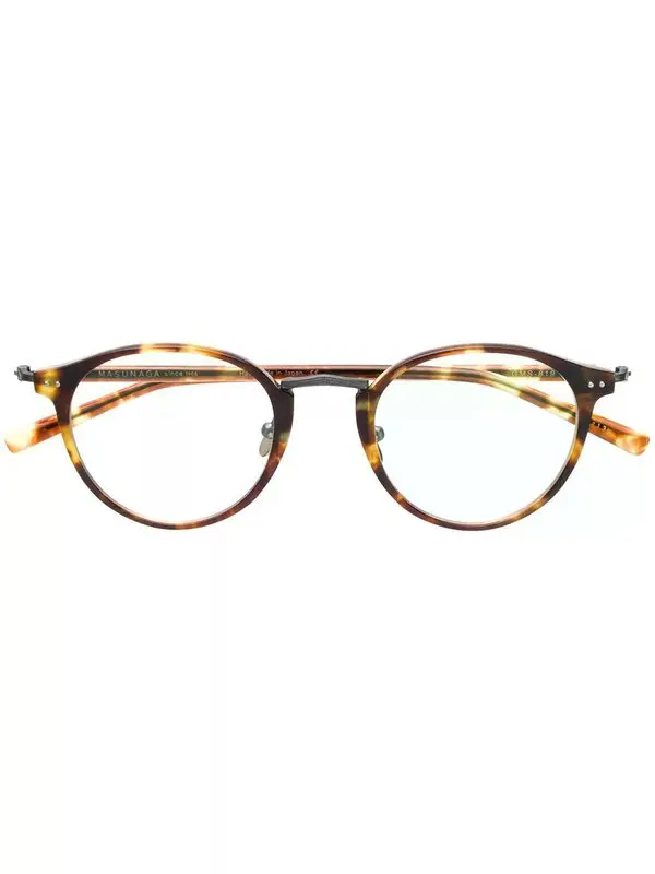 MASUNAGA Round Frame Glasses