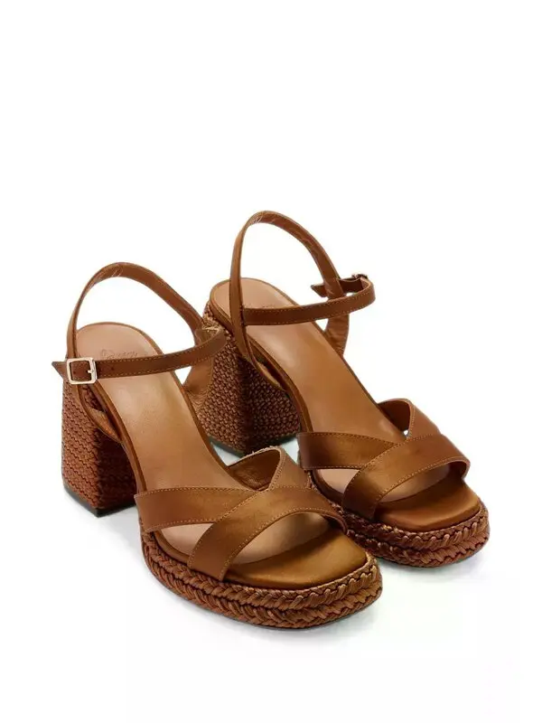 CastaÑer Viena Crossover Sandals - Brown