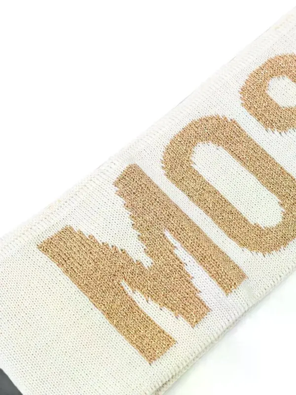 Moschino Logo-embellishment Headband - Neutrals