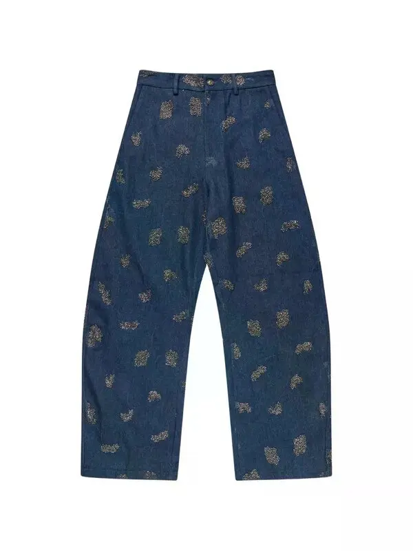 Munthe Vasler Bead-embellished Jeans