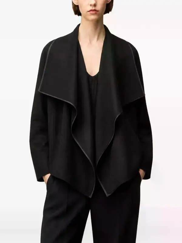 RETORI Shawl-collar Wool Coat