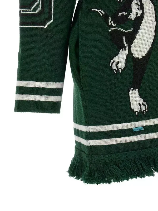 Alanui Looney Tunes Cardigan - Green