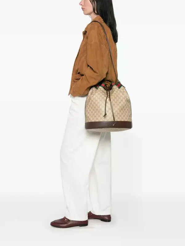 Gucci Gg Supreme Bucket Bag
