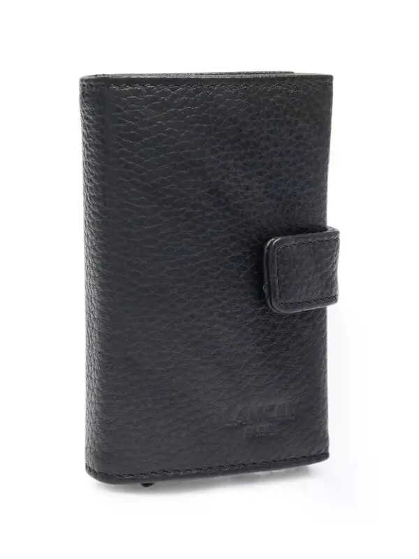 LANCEL Leon Grained Leather Cardholder
