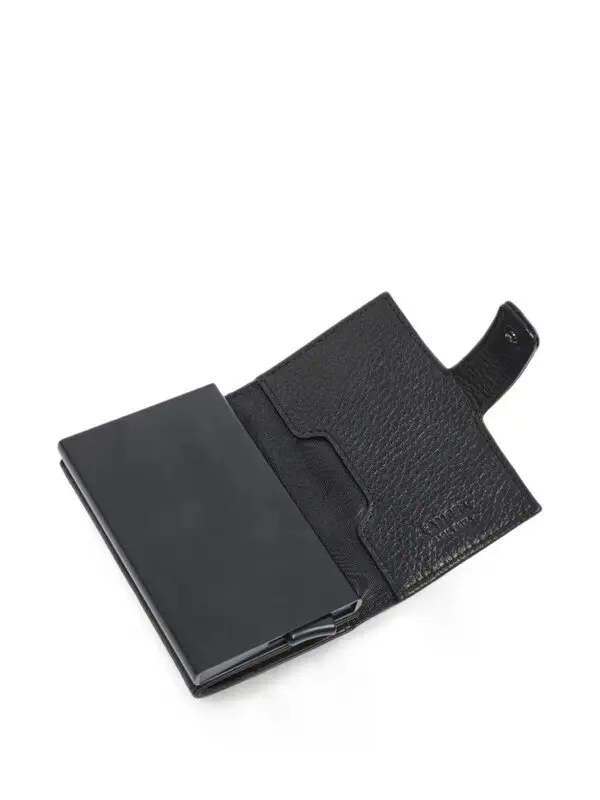 LANCEL Leon Grained Leather Cardholder