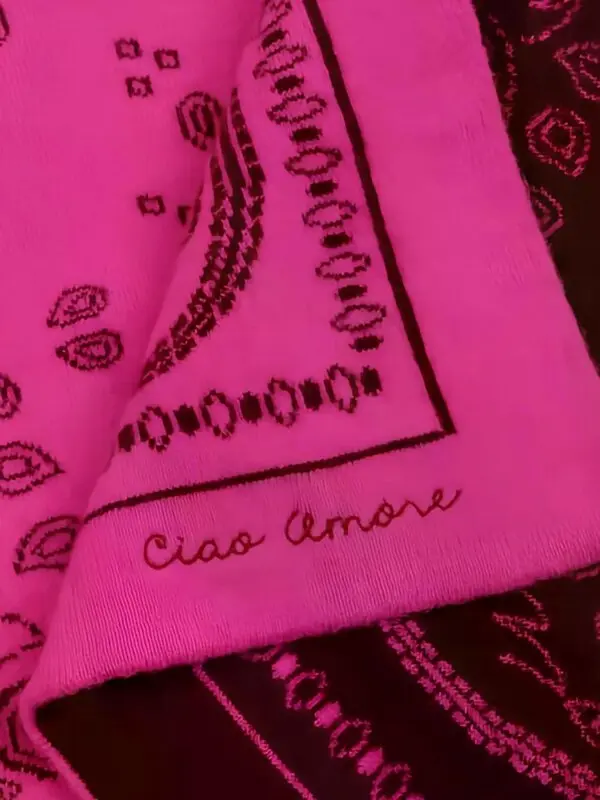 Giada Benincasa Soho Paisley-print Square Scarf