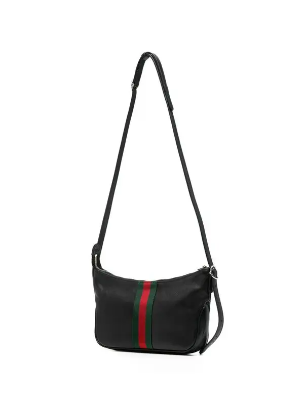 Gucci Small Lunetta Web-stripe Crossbody Bag