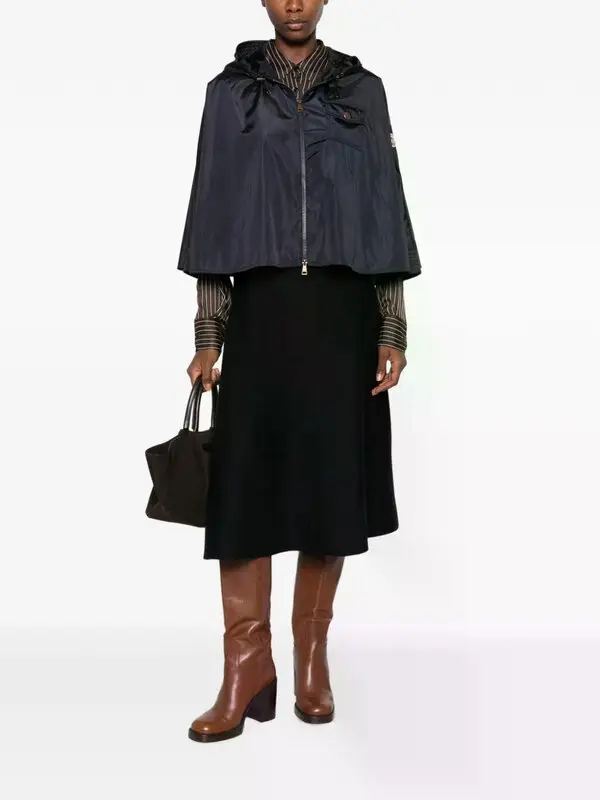 Moncler Logo-patch Midi Skirt