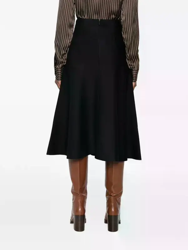 Moncler Logo-patch Midi Skirt