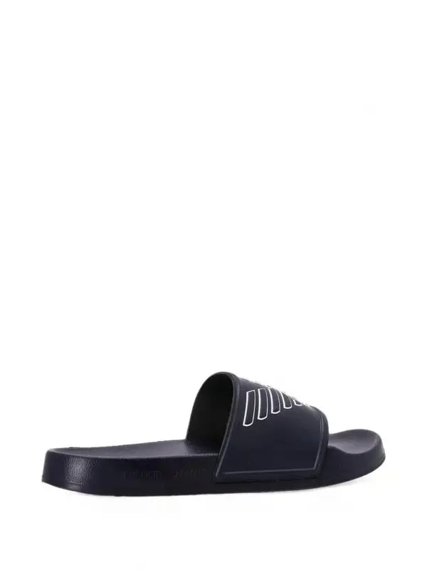Emporio Armani Logo-embossed Slides