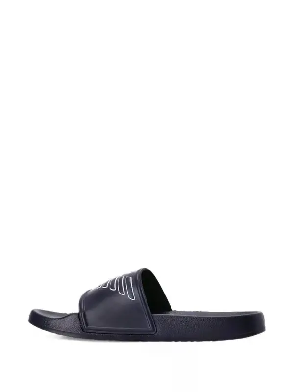 Emporio Armani Logo-embossed Slides
