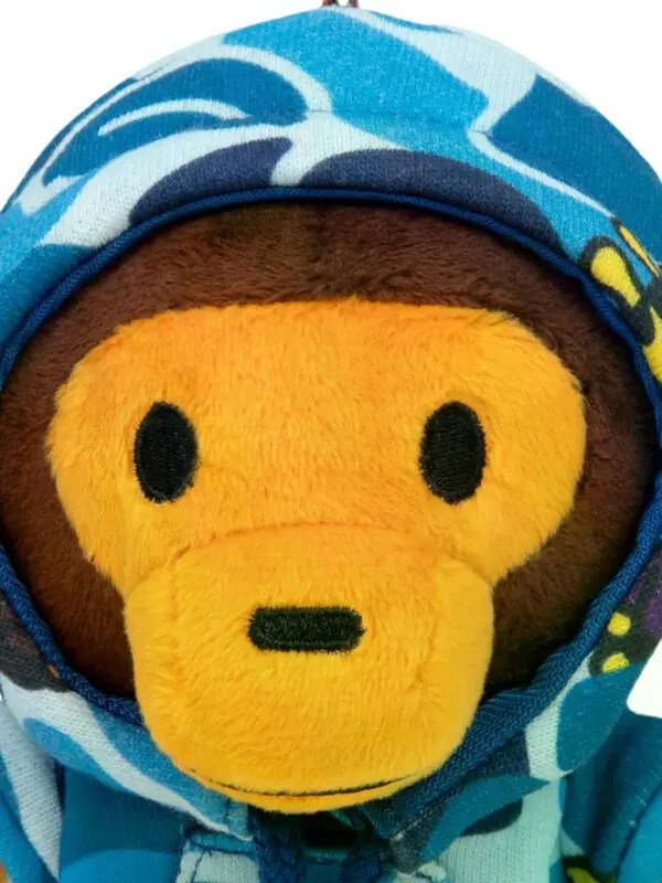 A BATHING APE Baby Milo Hoodie Keychain
