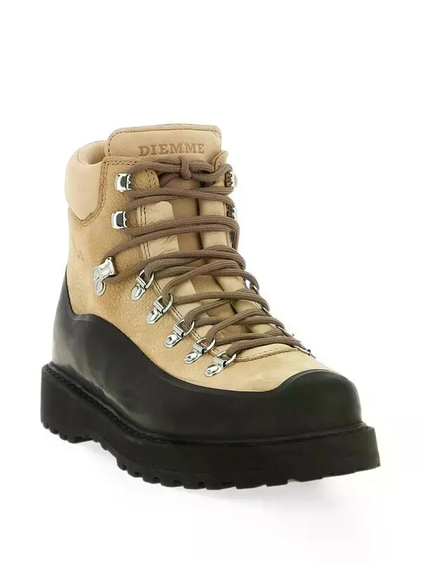 Diemme Roccia Vet Gomma Hammered Leather Ankle Boots