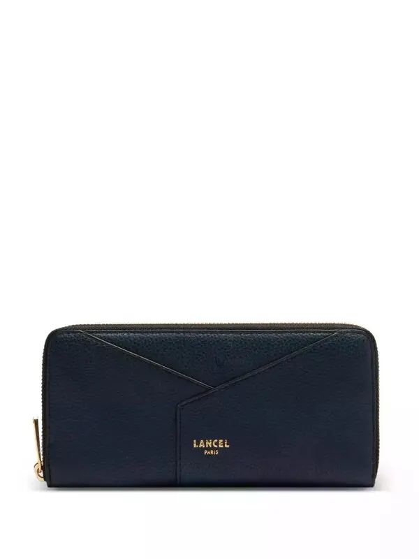 LANCEL Enveloppe Zip-around Wallet - Blue