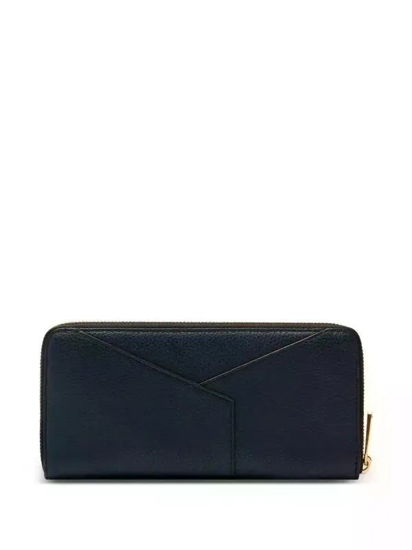 LANCEL Enveloppe Zip-around Wallet - Blue