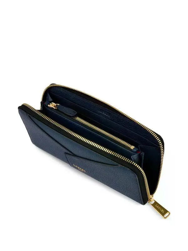 LANCEL Enveloppe Zip-around Wallet - Blue