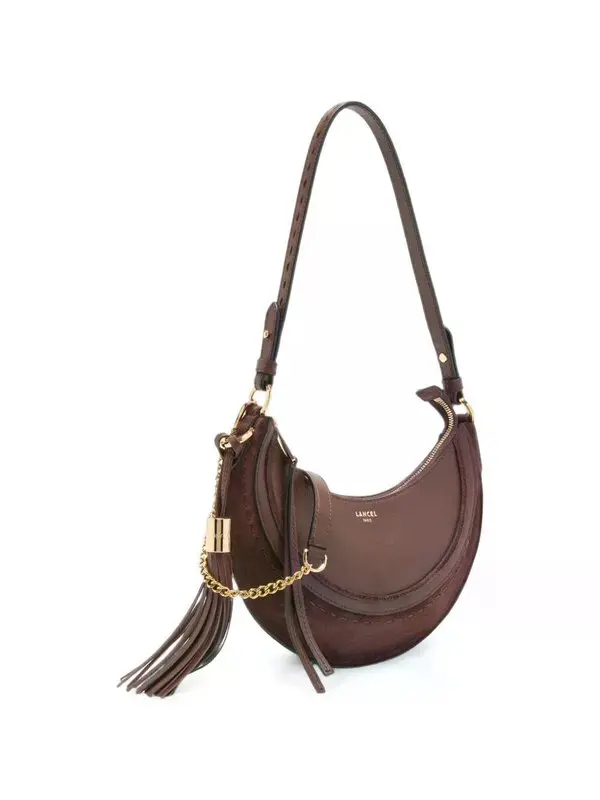 LANCEL Small Hoboheme Leather Shoulder Bag