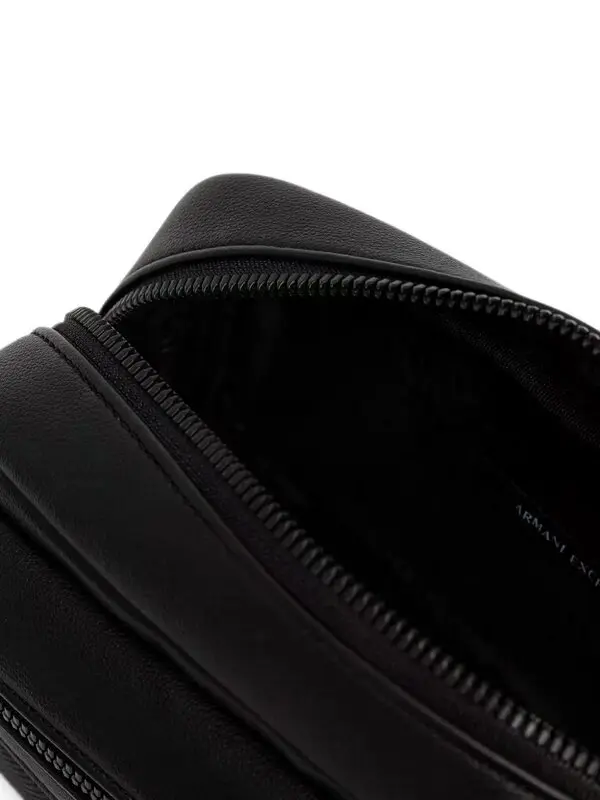 Armani Exchange Logo-patch Wash Bag