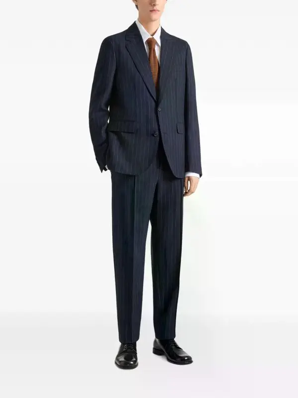 Givenchy Couture Seam Pinstripe Tailored Trousers