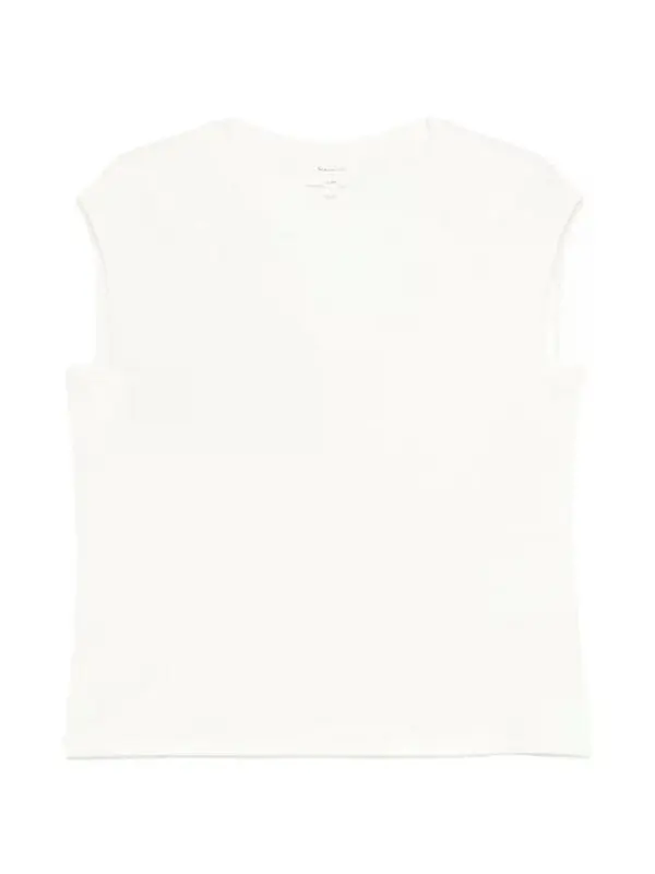 Maison123 Lyna V-neck Sleeveless Top - Neutrals