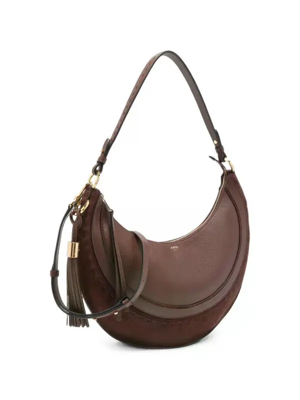 LANCEL Medium Hoboheme Leather Shoulder Bag