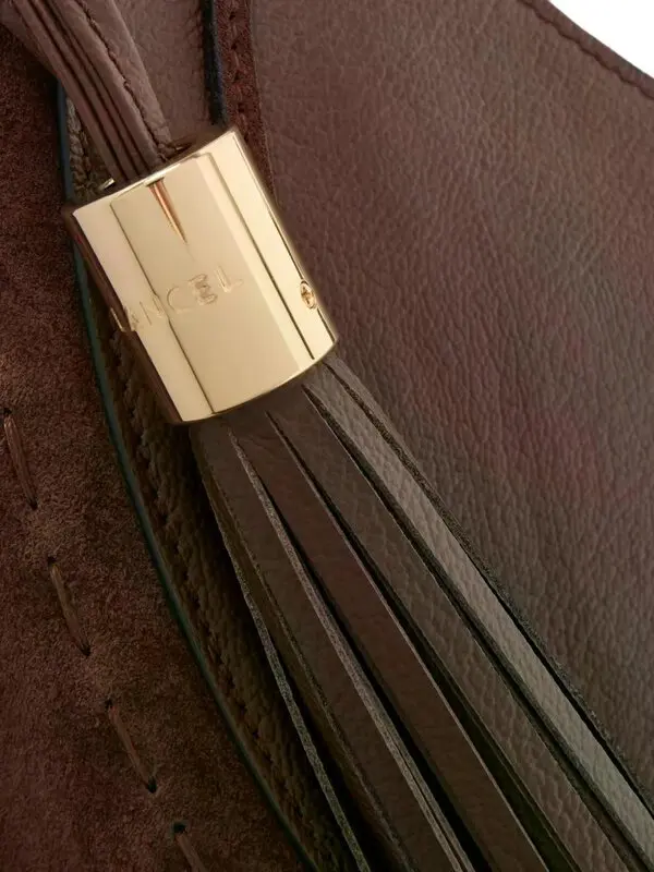 LANCEL Medium Hoboheme Leather Shoulder Bag