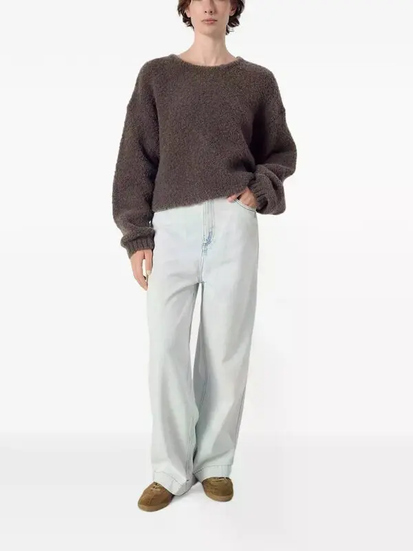 American Vintage Zolly Bouclé-knit Sweater