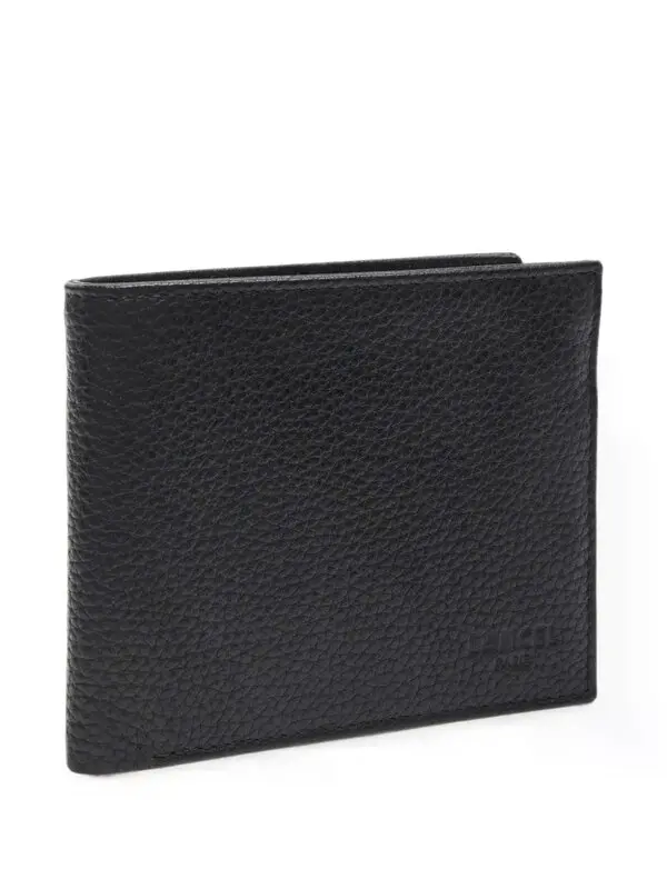 LANCEL Leon Grained Leather Wallet