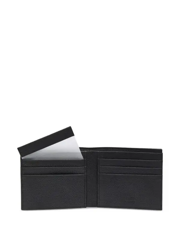 LANCEL Leon Grained Leather Wallet