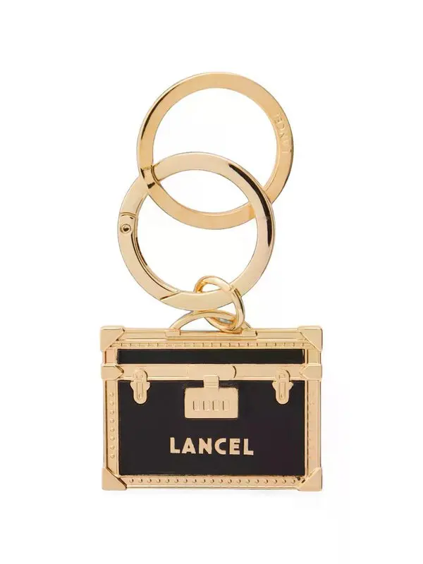 LANCEL Heritage Trunk Keyring - Gold