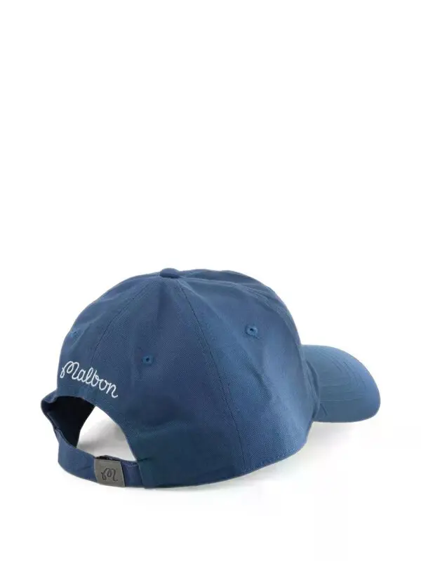 MALBON Rumi Dad Logo-embroidered Baseball Cap - Blue