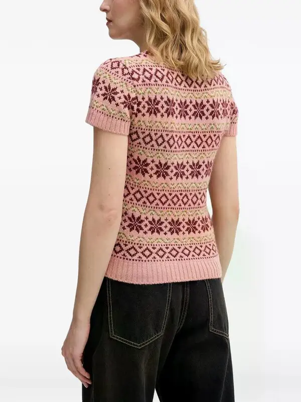 BENETTON X Stranger Things Patterned Sweater