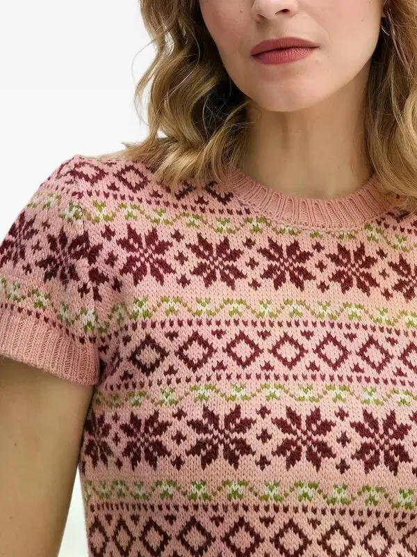 BENETTON X Stranger Things Patterned Sweater