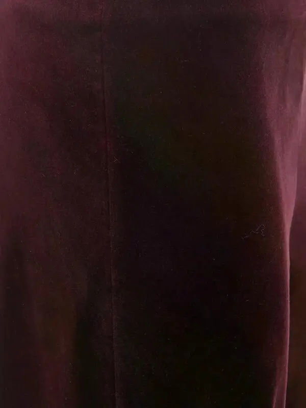 Antonelli Firenze Velvet Straight-leg Trousers