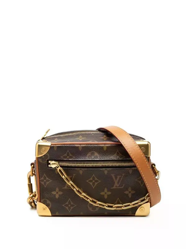 LOUIS VUITTON 2019 Monogram Legacy Mini Soft Trunk Crossbody Bag - Brown