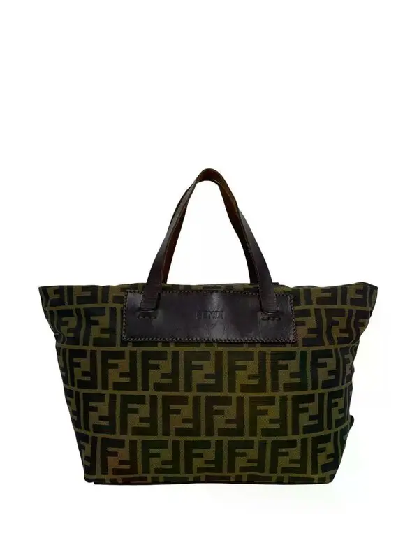 Fendi 1990-2000 Zucca Canvas Handbag