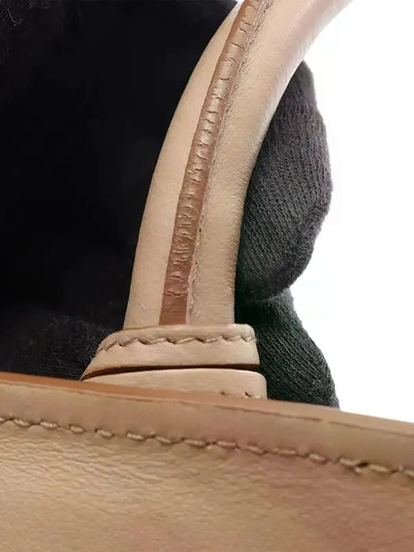Prada Saffiano And City Calf Esplanade Satchel - Brown