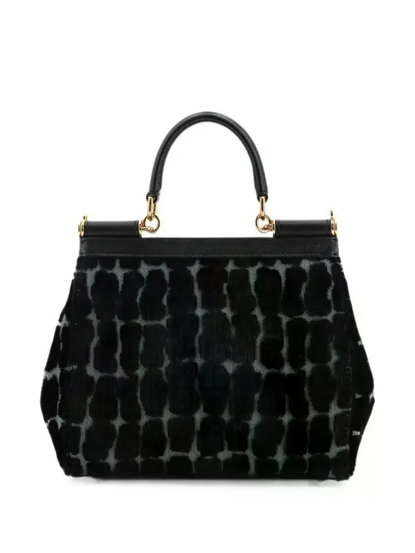 Dolce & Gabbana Sicily Leopard-pattern Shoulder Bag